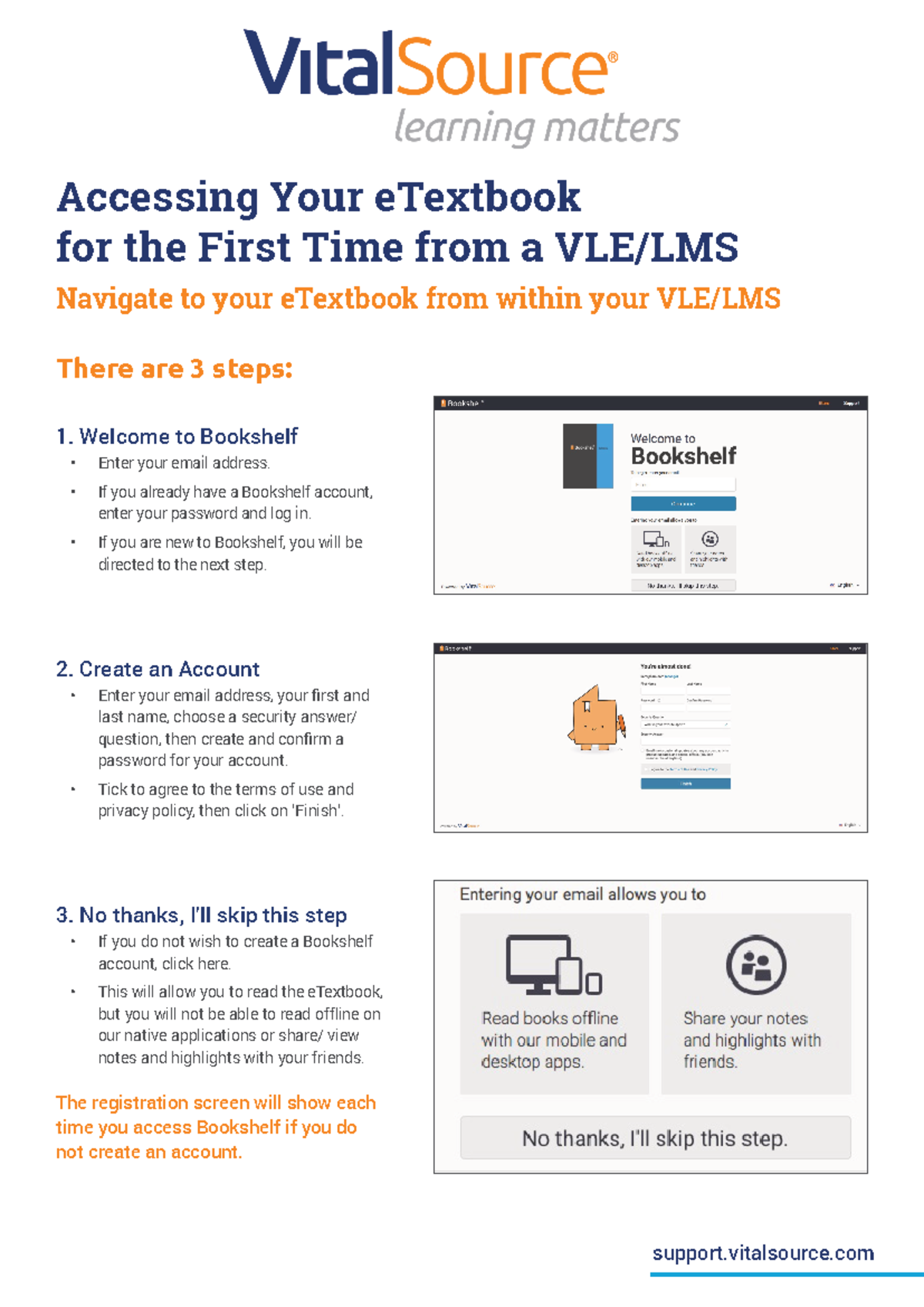 Accessing your ebook for the first time - Accessing Your eTextbook for ...