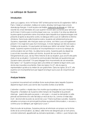 La soliloque de Antoine - La soliloque de Antoine Introduction: Jean ...