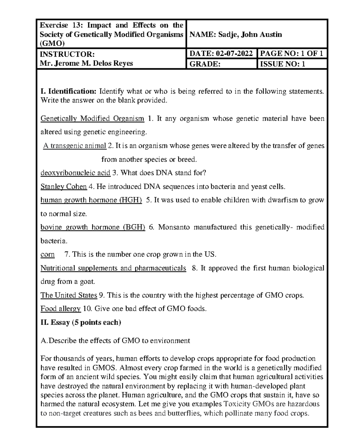 Ex Mod-11-STS-GMO- ADVANTAGE AND DISADVANTAGES OF GMO - Society of ...