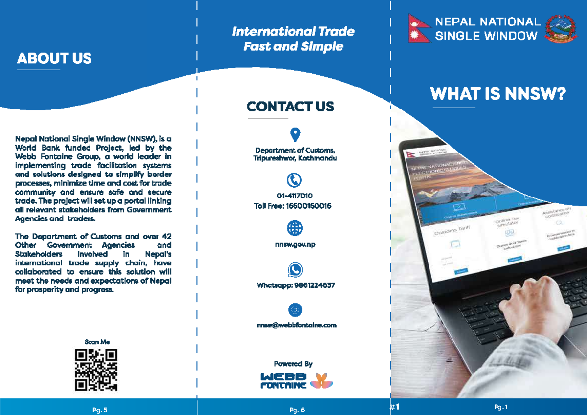 What is nnsw - NEPAL NATIONAL International Trade SINGLE WINDOW Fast ...