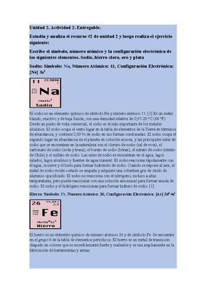 2-1 - Unidad 2. Actividad 1. Entregable. Estudia el recurso # 1 de la ...