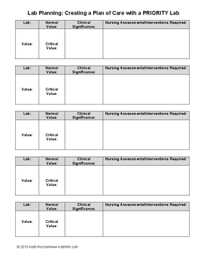 Required-Lab Evaluation Form and Clinical Passport - NURS 111 - Studocu