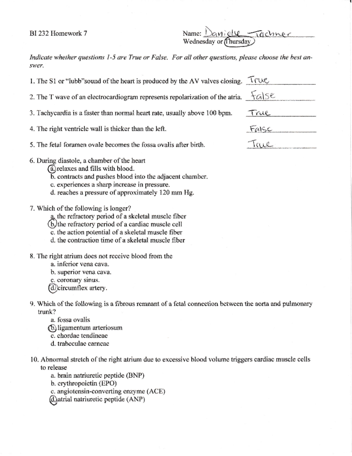 Homework 7 assignment - 81232 Homework 7 Nane: -Nr, ; el{-: