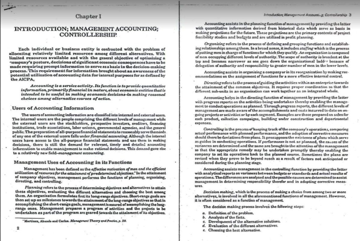 Intro to MA - Notes - Accounting - Studocu