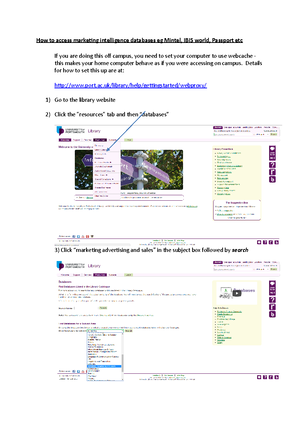 Guidelines for presentation one - Your understanding of marketing ...