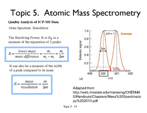 5b - Atomic/Elemental Mass Spectrometry (AtomMassSpectrometry) Dr. Neal ...