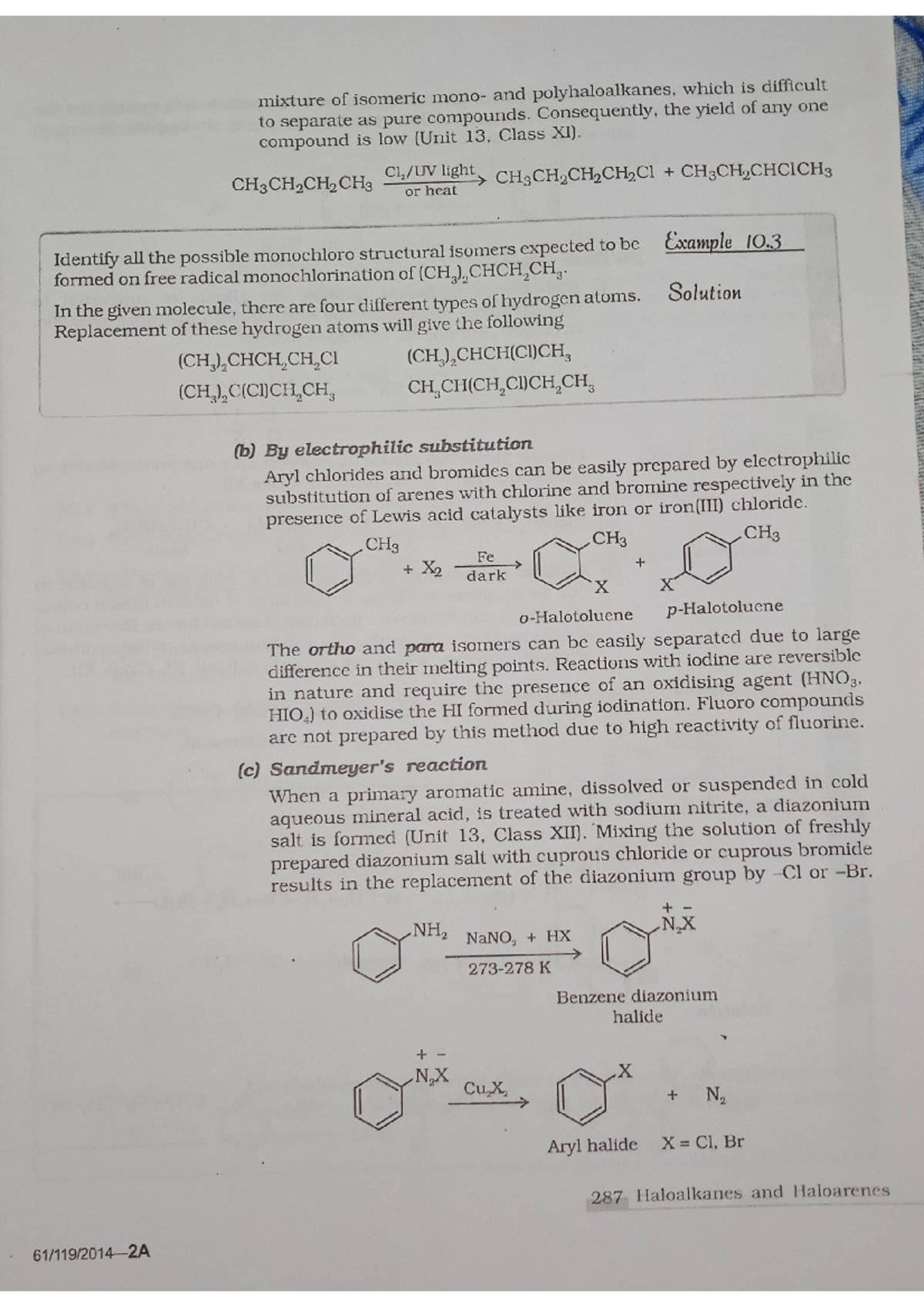Pdf7 - Haloalkanes - mixture of isomeric and polyhaloalkanes, which is ...