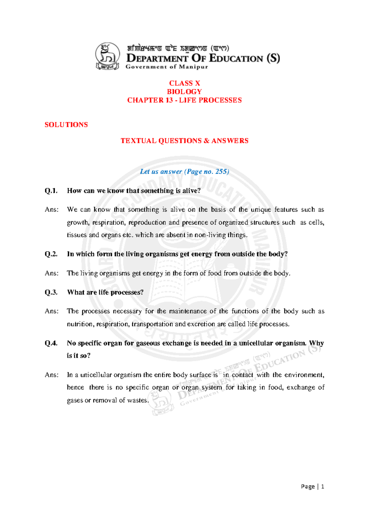 1602610541060 - It's good - CLASS X BIOLOGY CHAPTER 13 - LIFE PROCESSES ...