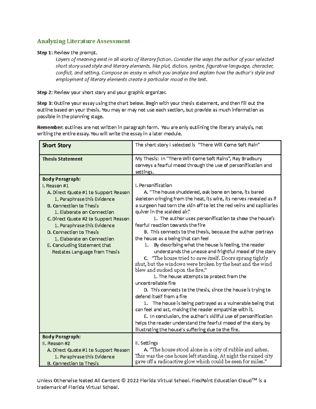 Copy of 1.03 Assessment - Analyzing Literature Assessment Step 1 ...