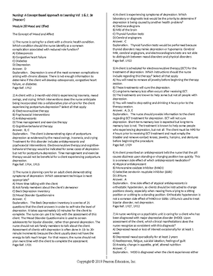 NUR 232 PCA TPN Student Lesson Plan - PCA (Patient Controlled Analgesia ...