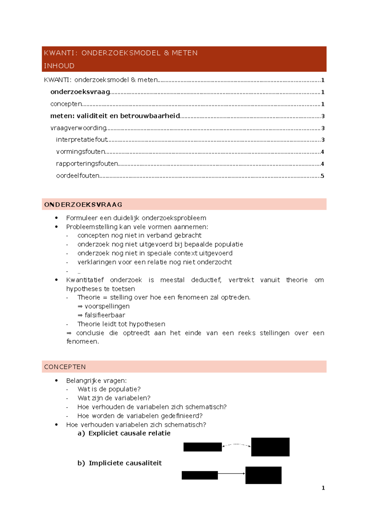 Kwanmeth 1-2 onderzoeksmodel en meten sv - KWANTI: ONDERZOEKSMODEL ...