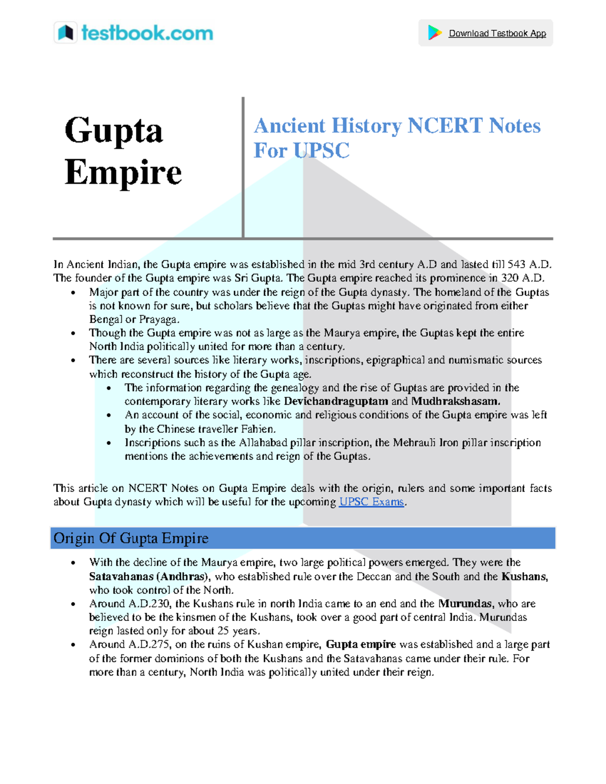 gupta empire gupta empire - In Ancient Indian, the Gupta empire was ...
