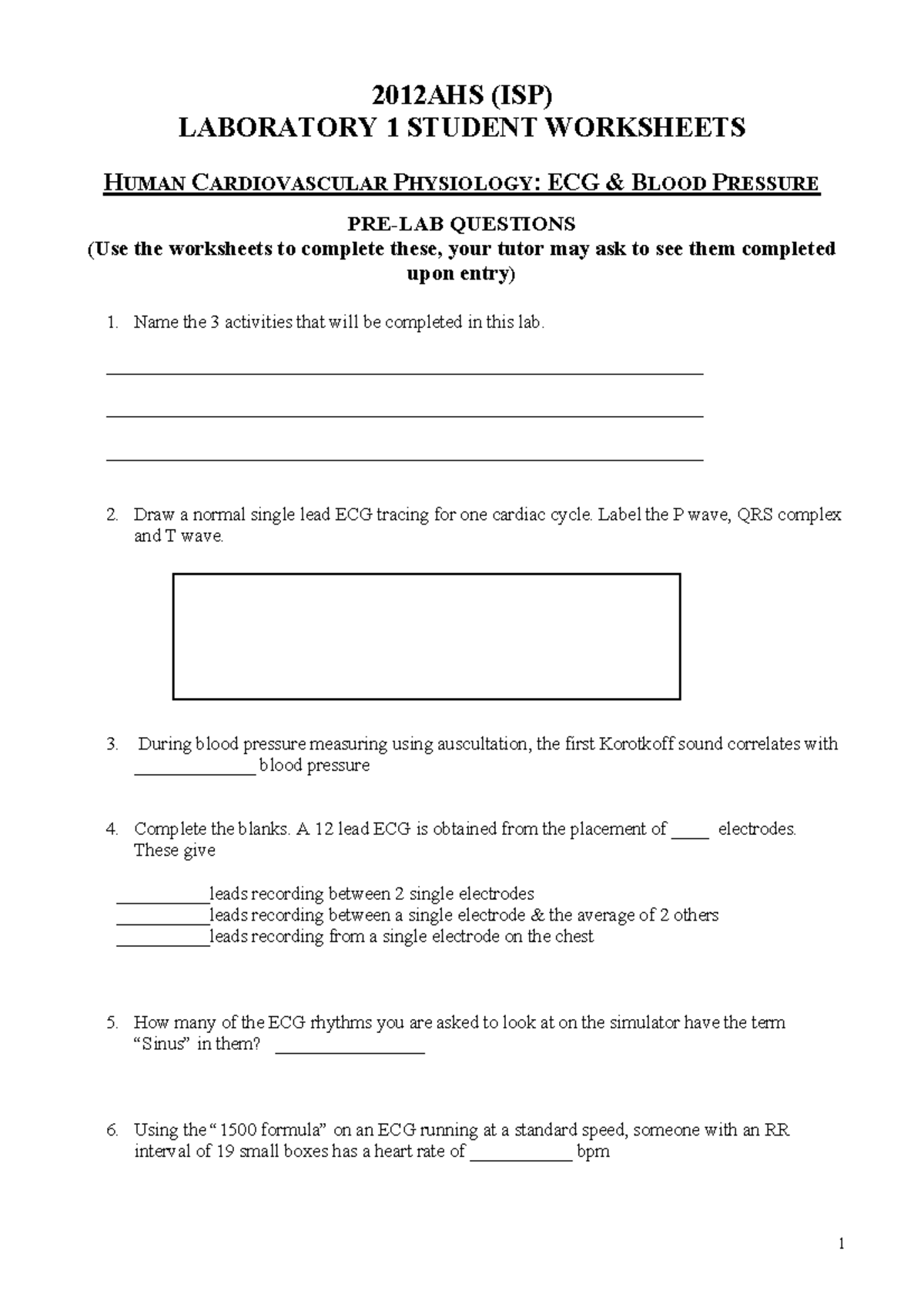 Lab 1 Student Worksheets - 2012AHS (ISP) LABORATORY 1 STUDENT ...