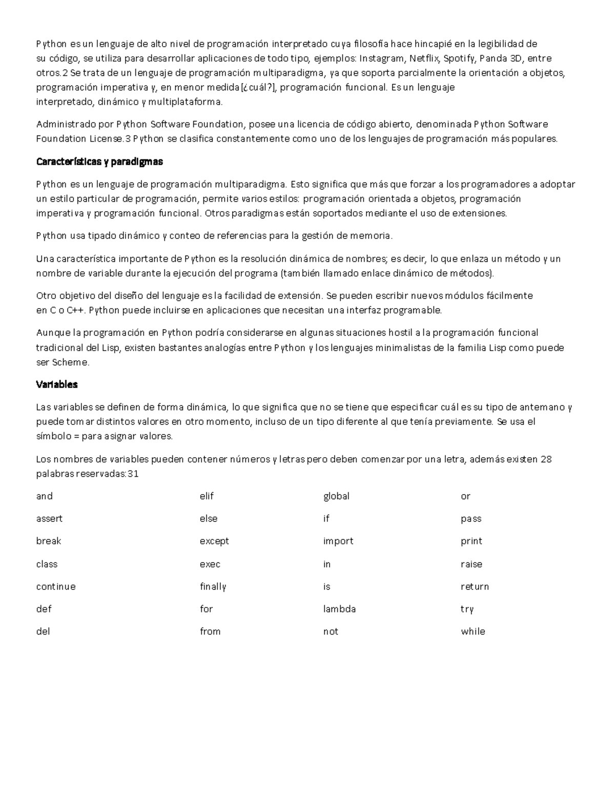 Conceptos python - pytom - Python es un lenguaje de alto nivel de ...