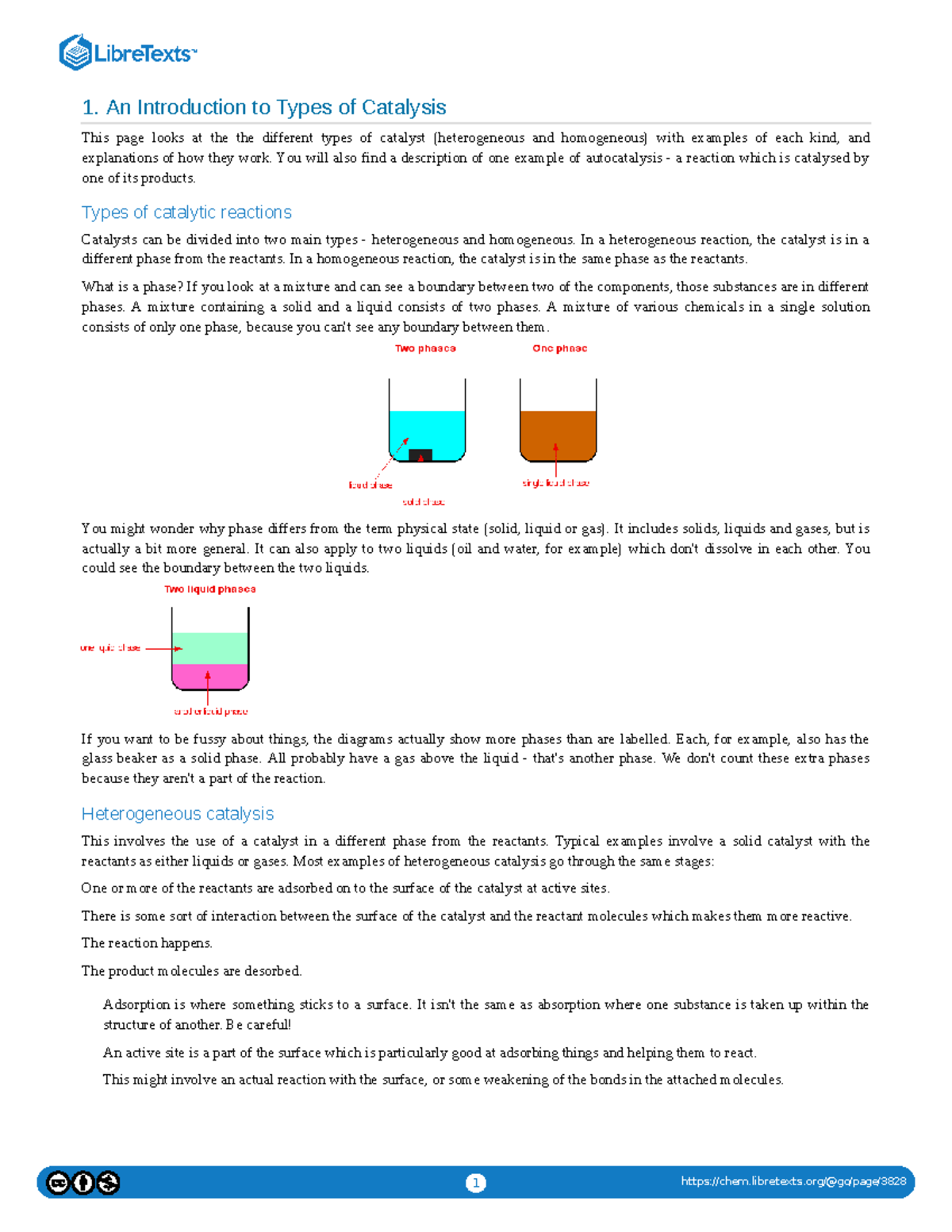 Types of catalyst - 1. An Introduction to Types of Catalysis This page ...