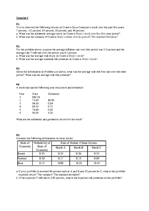 2014 Jan Tutorial 1 Overview of Financial Management and FSA Worked ...