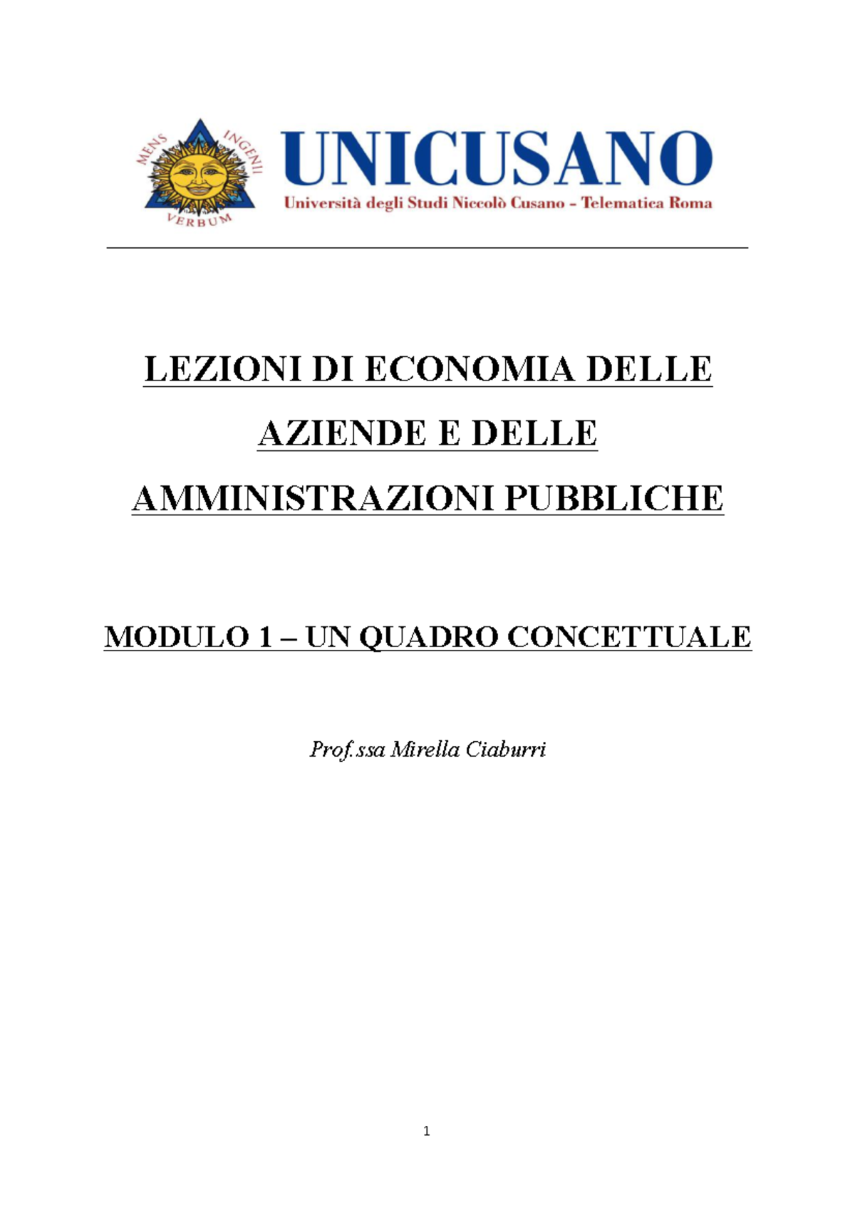EAAP Dipense Riunite - EAAP dispense complete del corso - LEZIONI DI ...