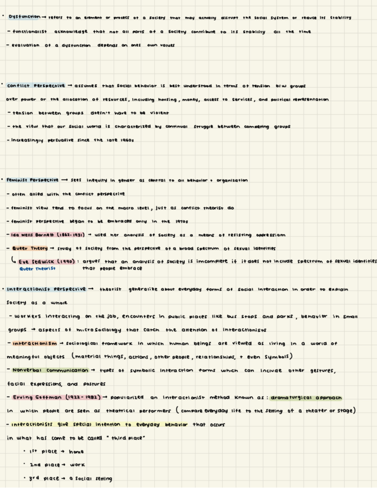 Sociology-06 - Chapter 1 (cont.) Continued on Major Theoretical ...