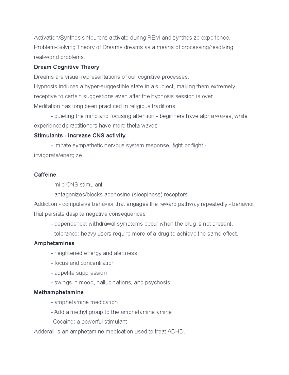 An Nguyen - Social Psychology Part 6 - Activation/Synthesis Neurons ...