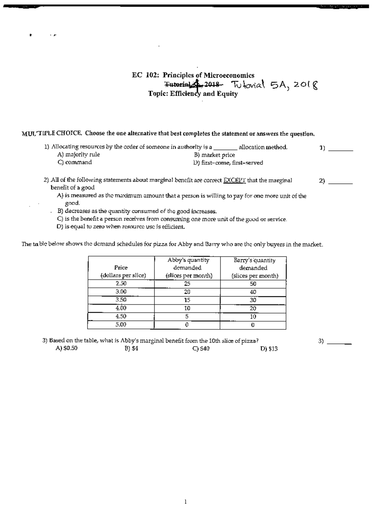 Tutorial 5 with solution - INTRODUCTION TO FINANCIAL ACCOUTNING - Studocu