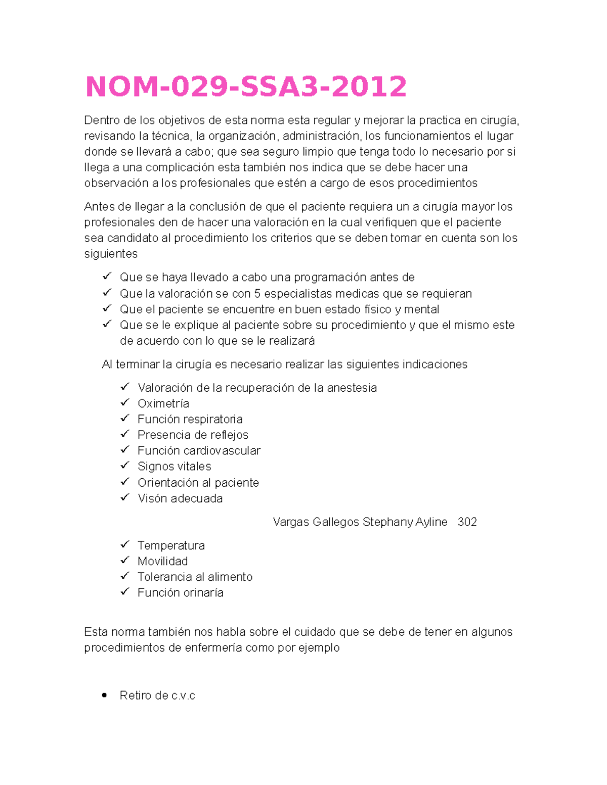 Sonda nasofaríngeo - NOM-029-SSA3- Dentro de los objetivos de esta ...