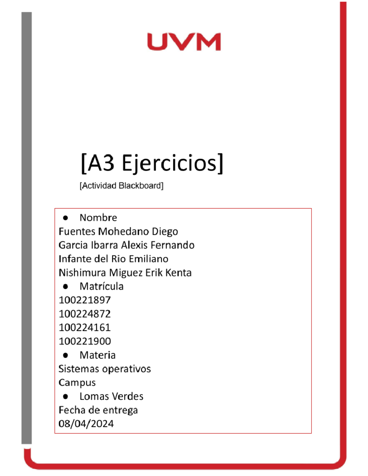A3 Ejercicios - Al final se ocupó visual studio para estos ejercicios private Semaphore semaforo ...