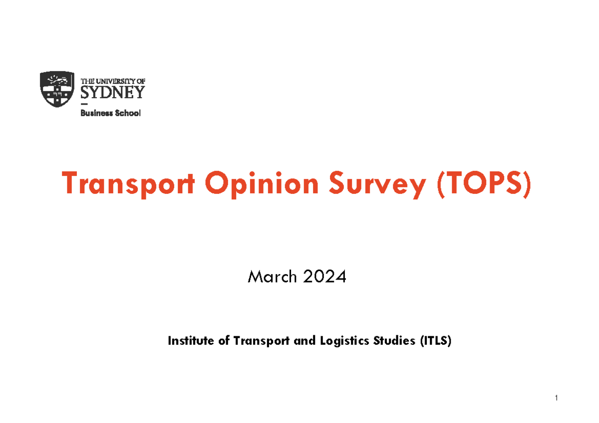 Tops-2024-report march 2024 final - Transport Opinion Survey (TOPS ...