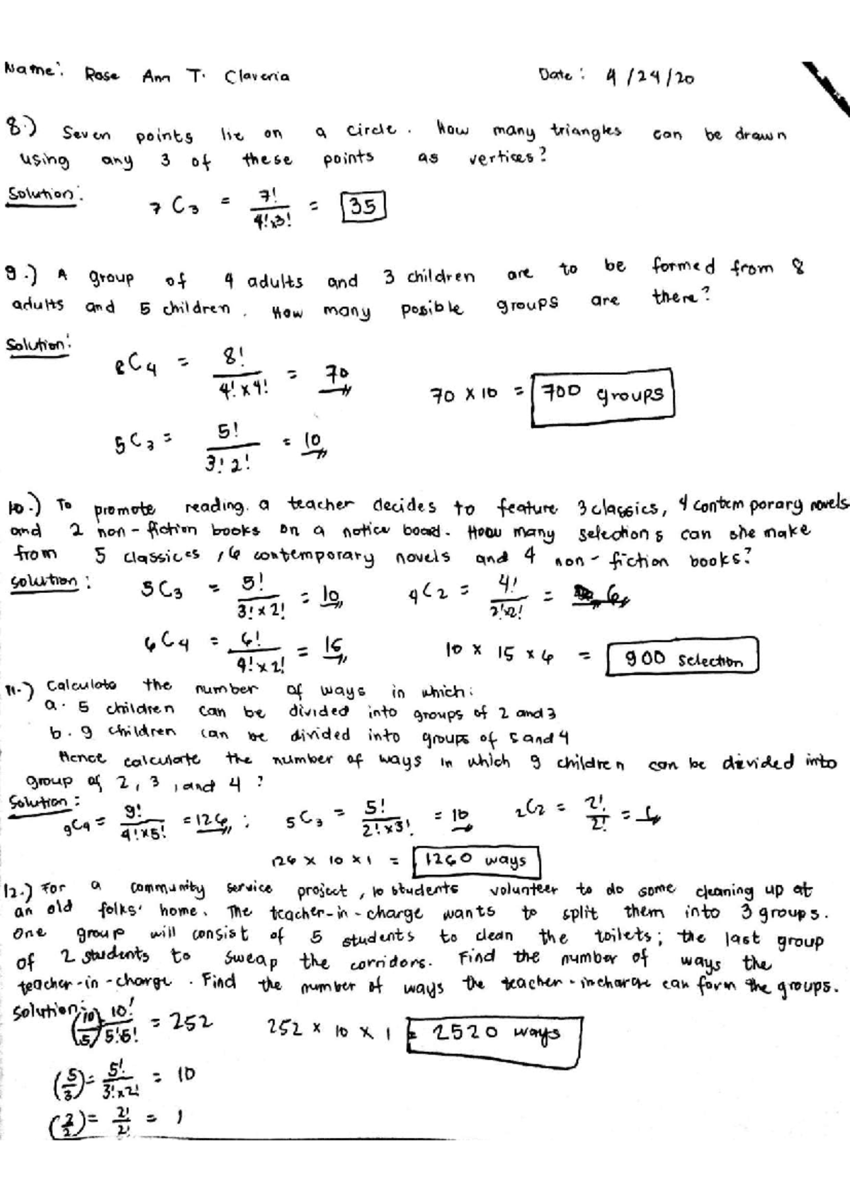 PROB AND STAT PART 2 - PROB AND STAT PART 2 - BSCE - Studocu