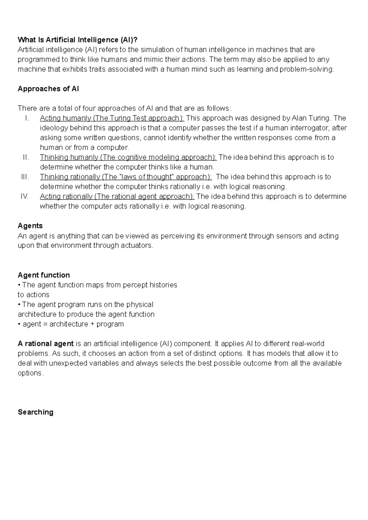 Artificial Intelligence (AI) - What Is Artificial Intelligence (AI ...