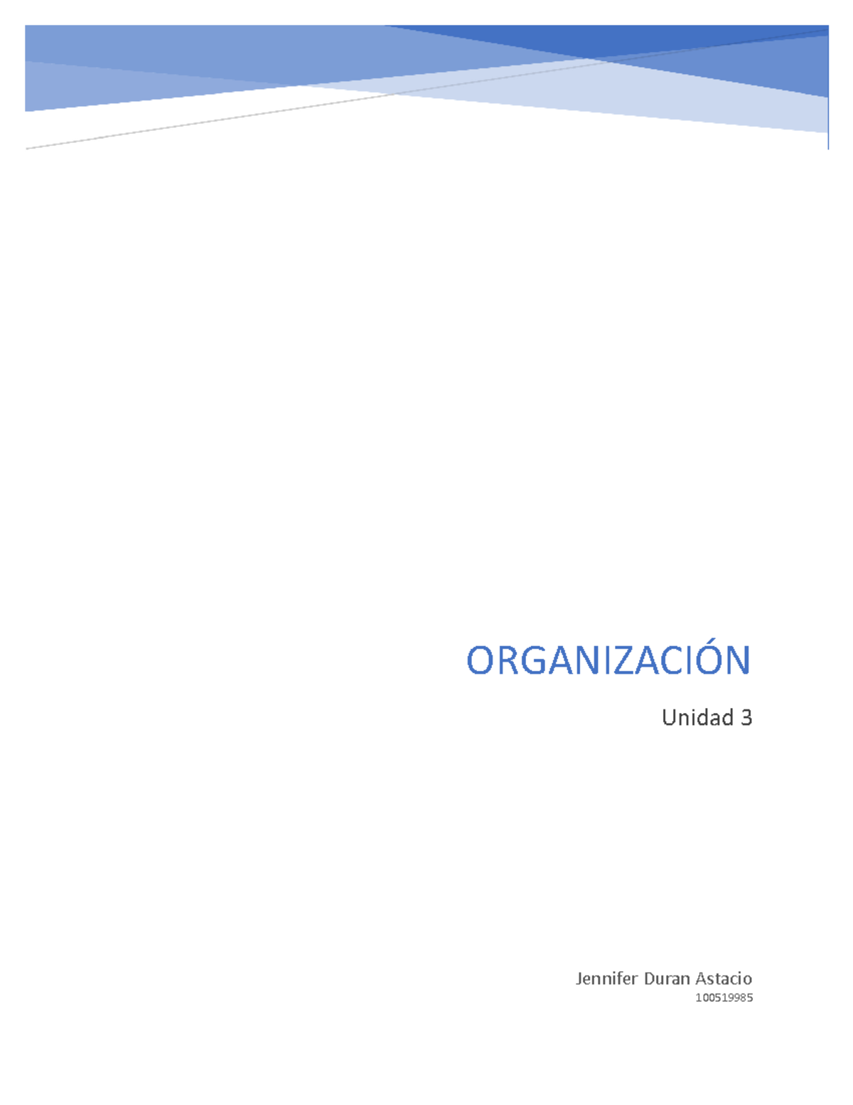 Jennifer Duran 100519985 Conceptos U3 - Jennifer Duran Astacio ...