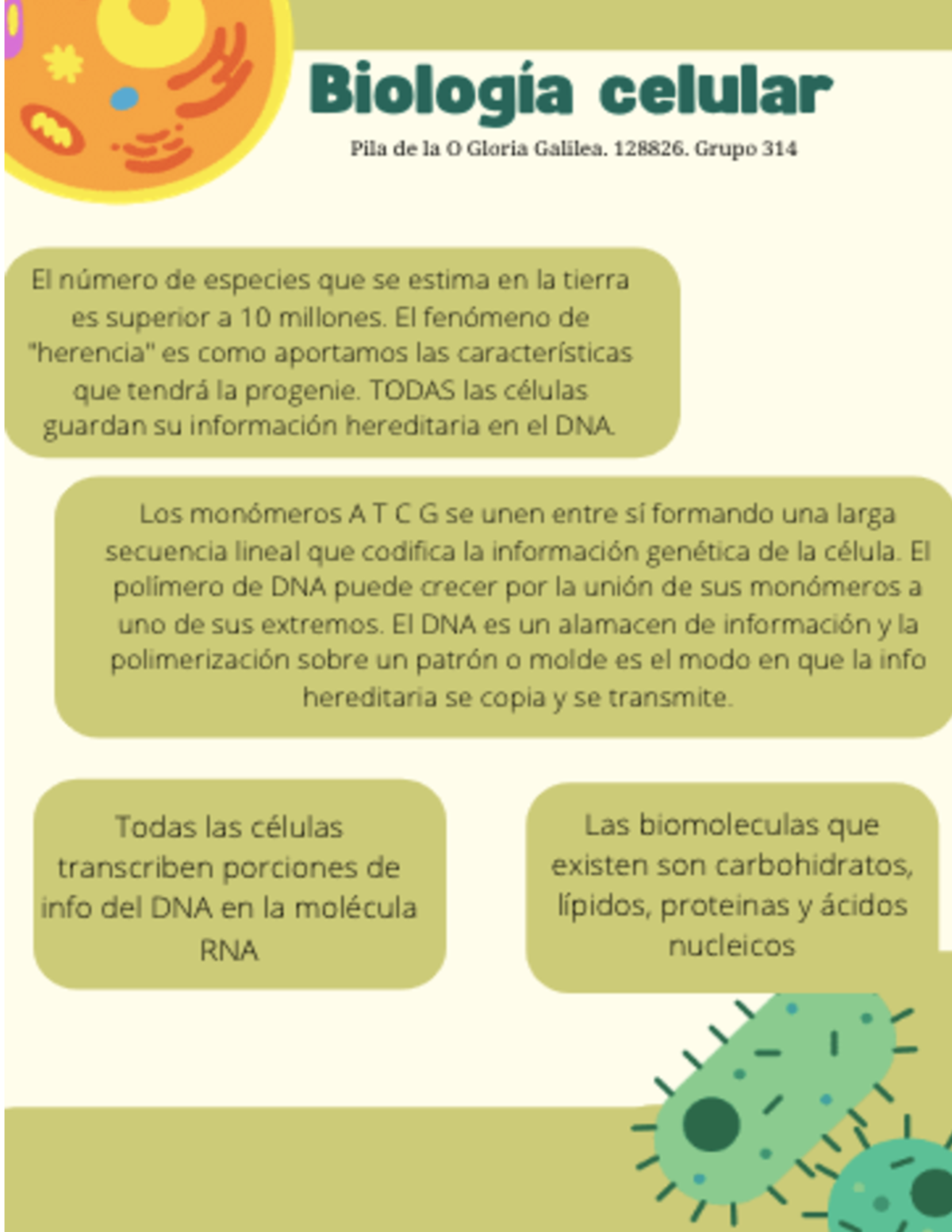 Biocel - Biología Celular - Studocu