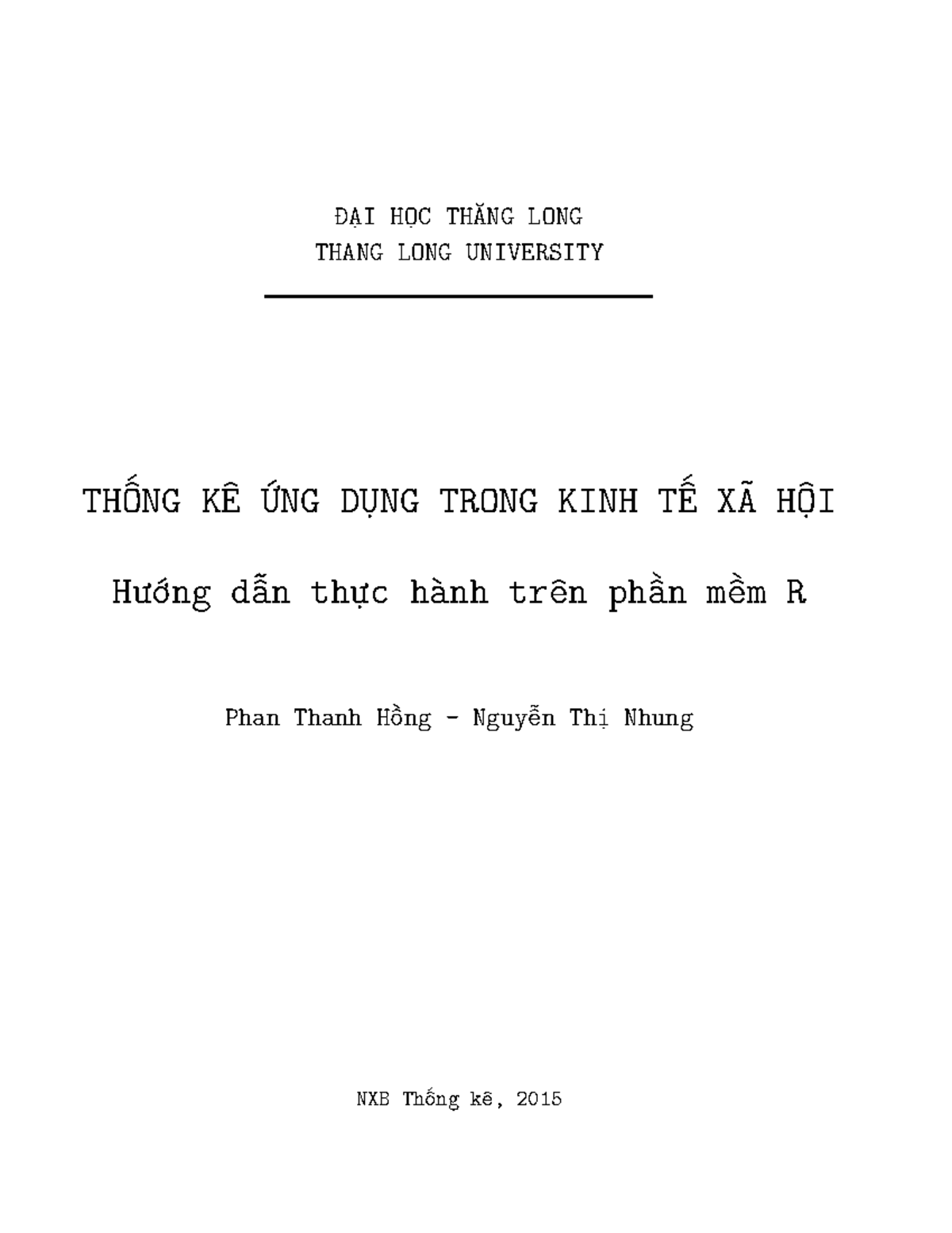 Chuong 6 Bien Ngau Nhien R Hong Nhung - ĐẠI HỌC THĂNG LONG THANG LONG ...
