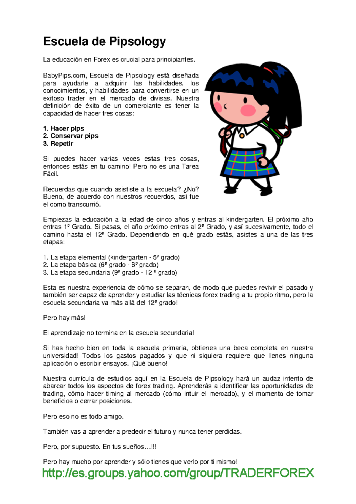 Babypips escuela de pipsology - Escuela de Pipsology La educación en ...