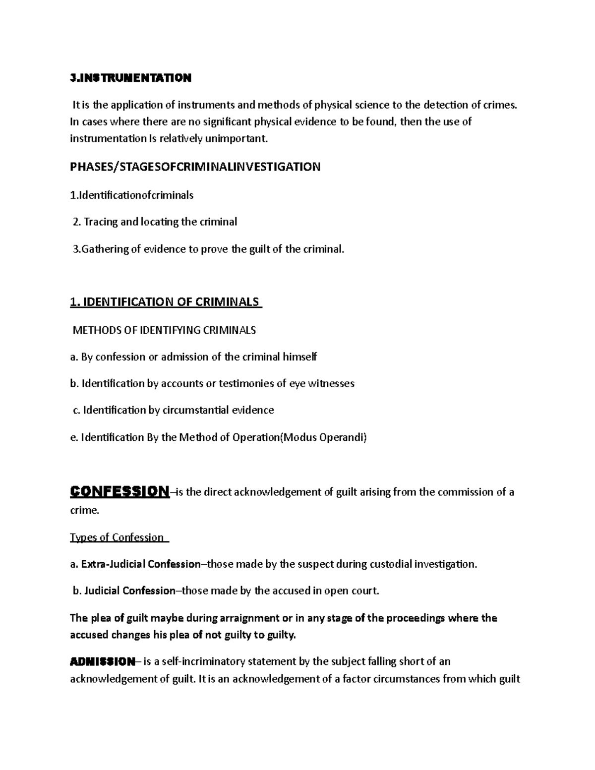 Cdi module - reviewer - 3 It is the application of instruments and ...