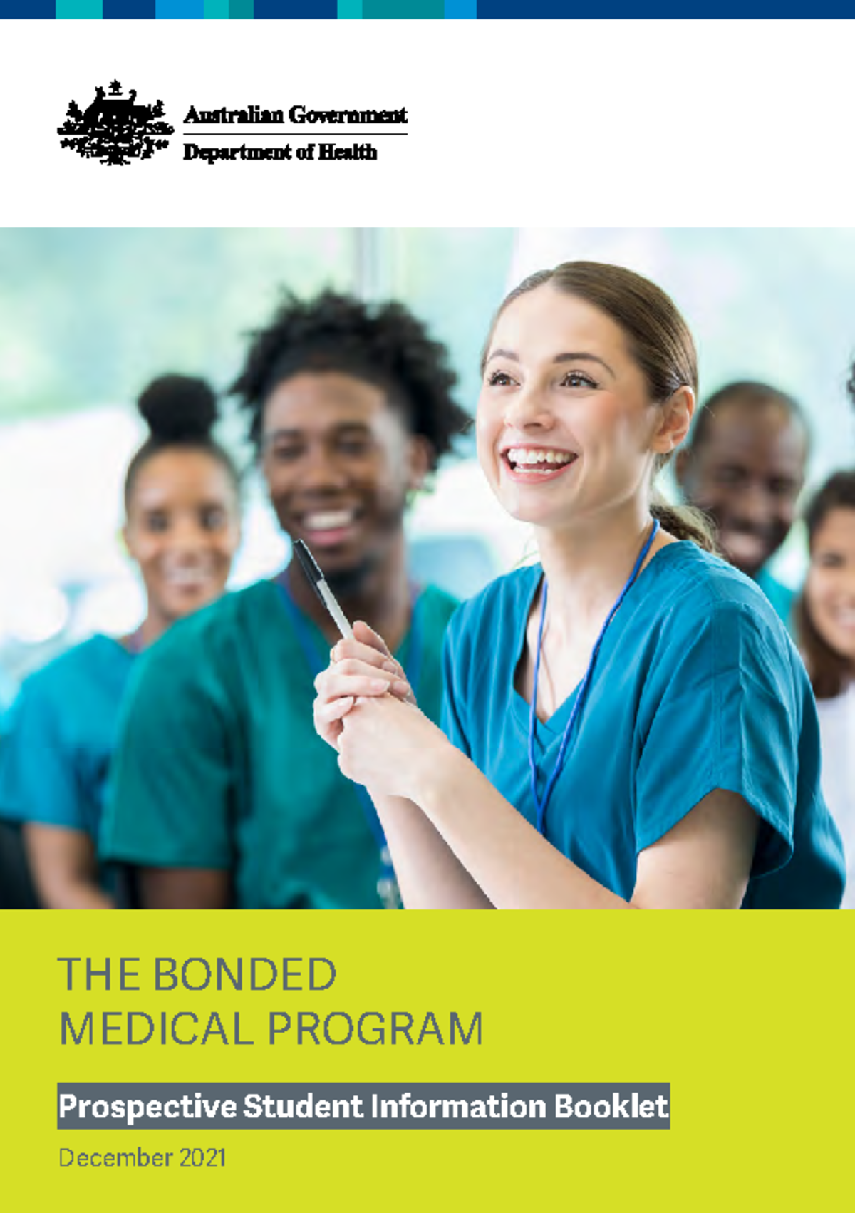 The bonded medical program prospective student information booklet ...