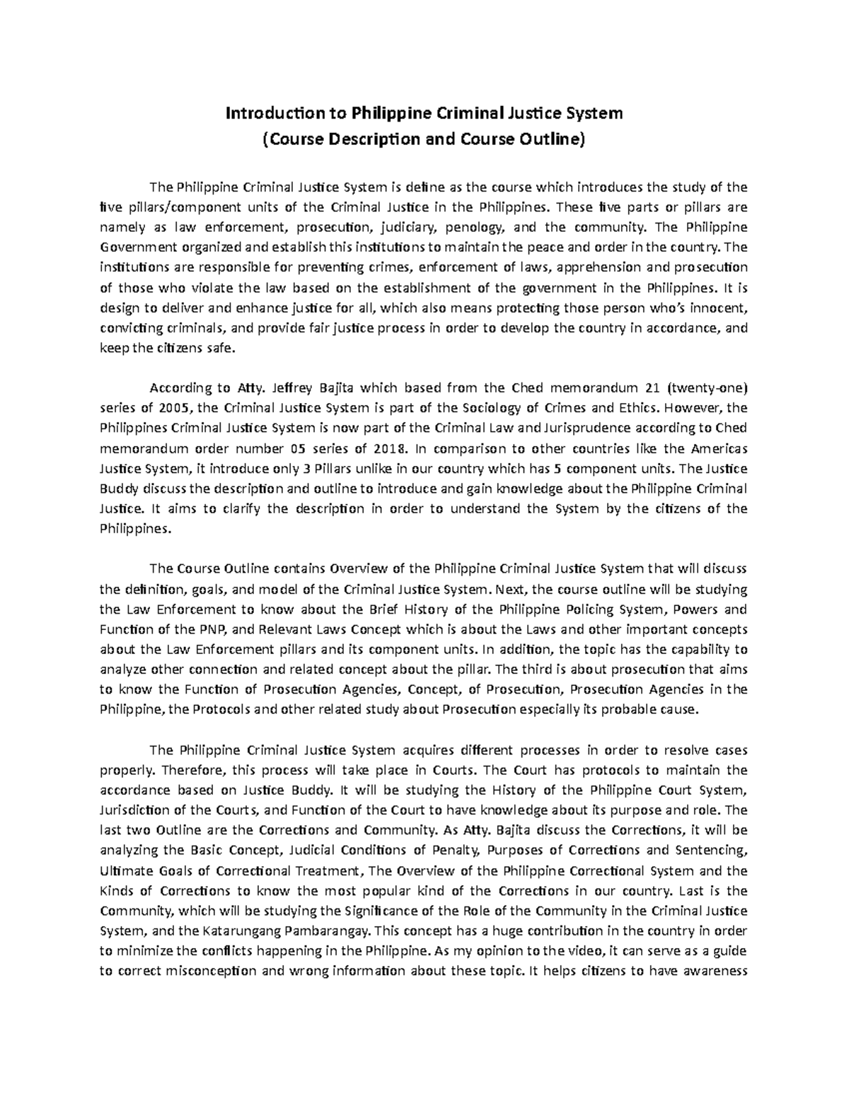 Barcenas, Mark Jay - Narrative Report - Introduction to Philippine ...