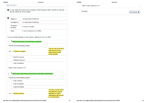 IE0005 - Summary for Quiz 1 - Week 1: Data collection: what problem ...