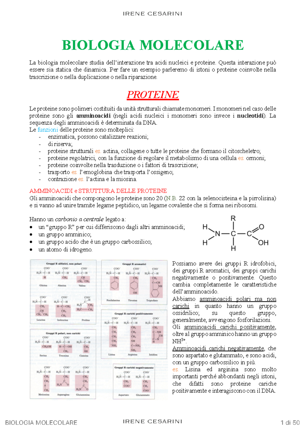 Bio Mol + domande preparare per li esame orale e scritto esercizi e ...