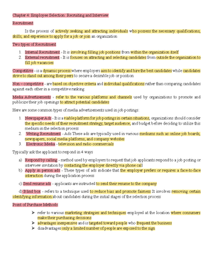 Chapter 6 io - aral well - Chapter 6: EVALUATING SELECTION TECHNIQUES AND DECISIONS ...