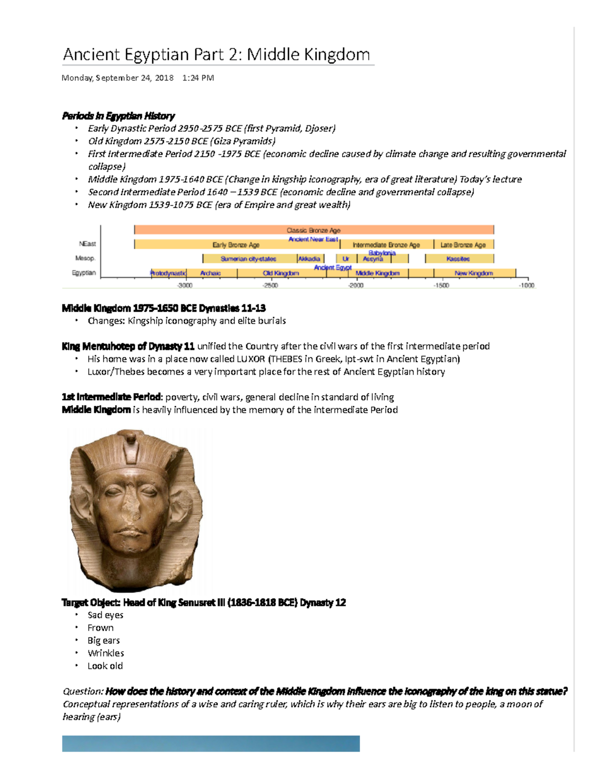 Ancient Egyptian Part 2- Middle Kingdom - Ancient Egyptian Part 2 ...