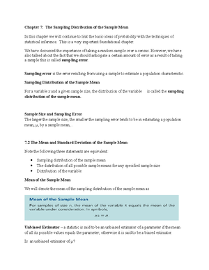 STA 270 Chapter 2 Notes - Organizing Data - Chapter 2: Organizing Data ...
