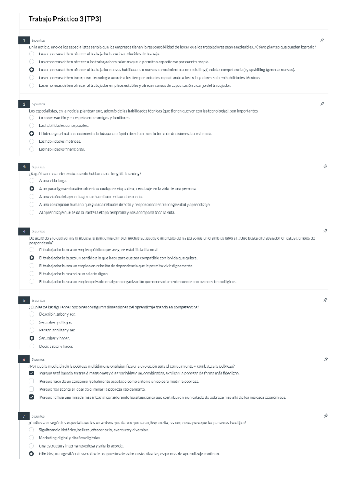 TP3 - Tec, Hum y Mod Globales 100% - Trabajo Práctico 3 1 5 puntos En la noticia, uno de los ...
