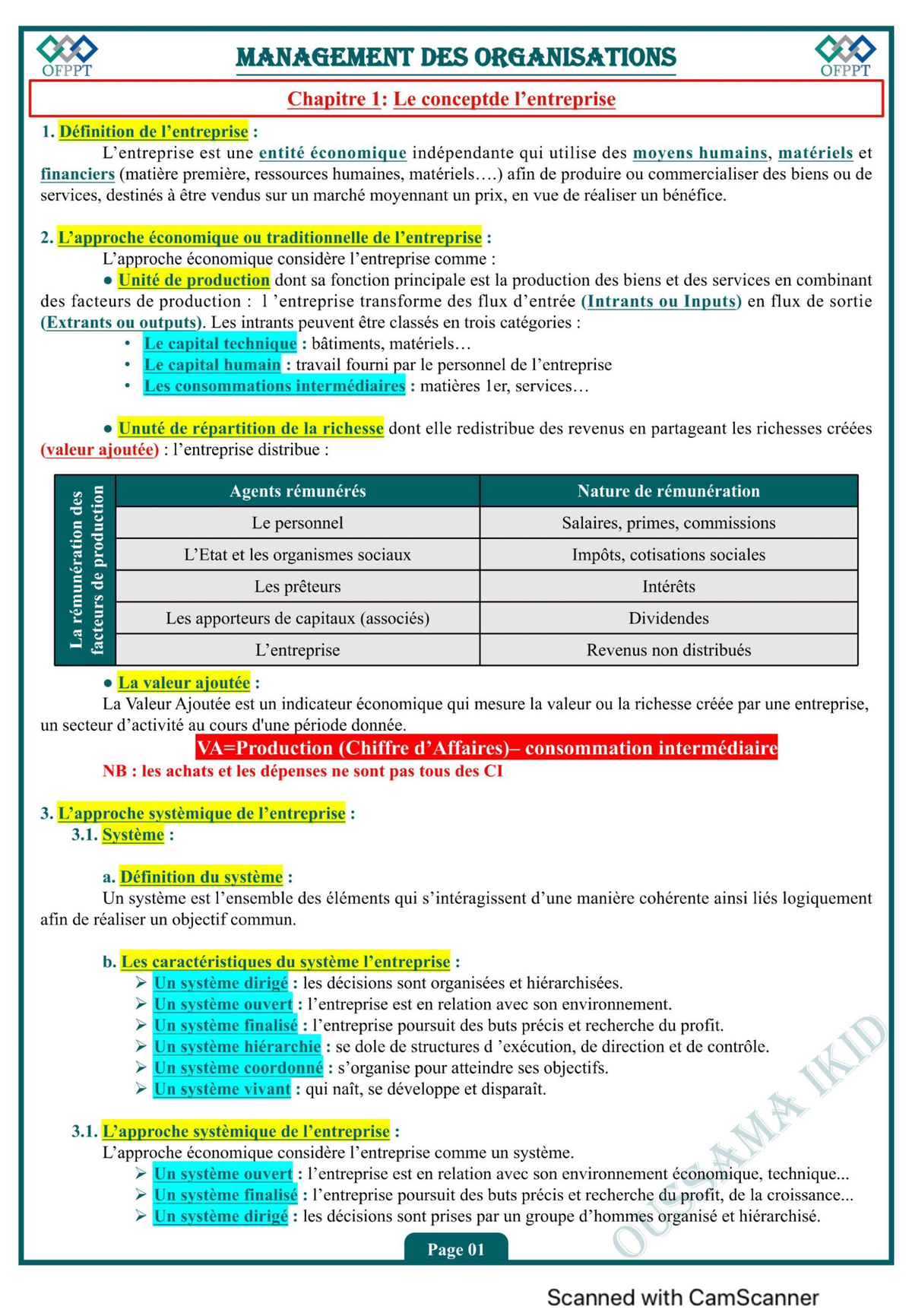 Résumé-management-des-organisations-1 - Economie & Gestion - Studocu