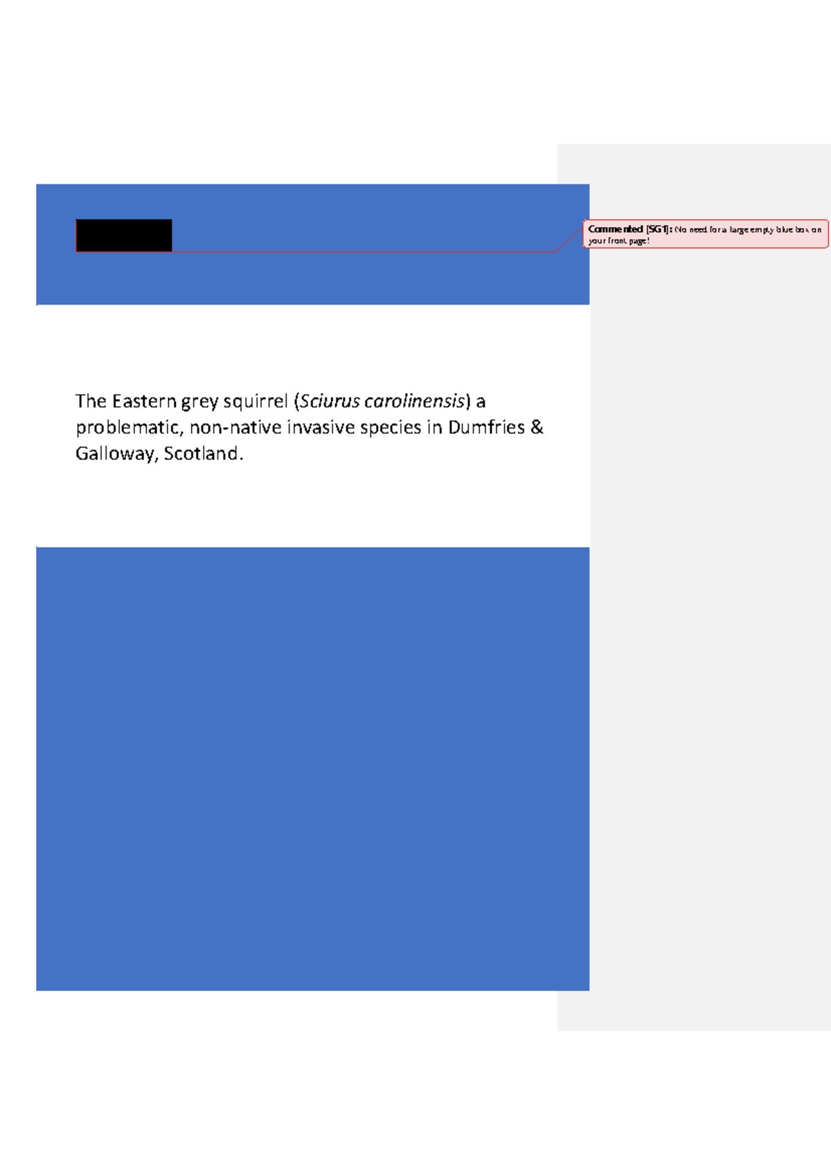 Example of Mid-B Grade Report - DUMF2070 - Studocu