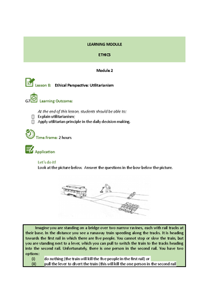 Lesson-1-4 - Summary of Lesson 1-4 - Ethics (SS 121 Course Description ...