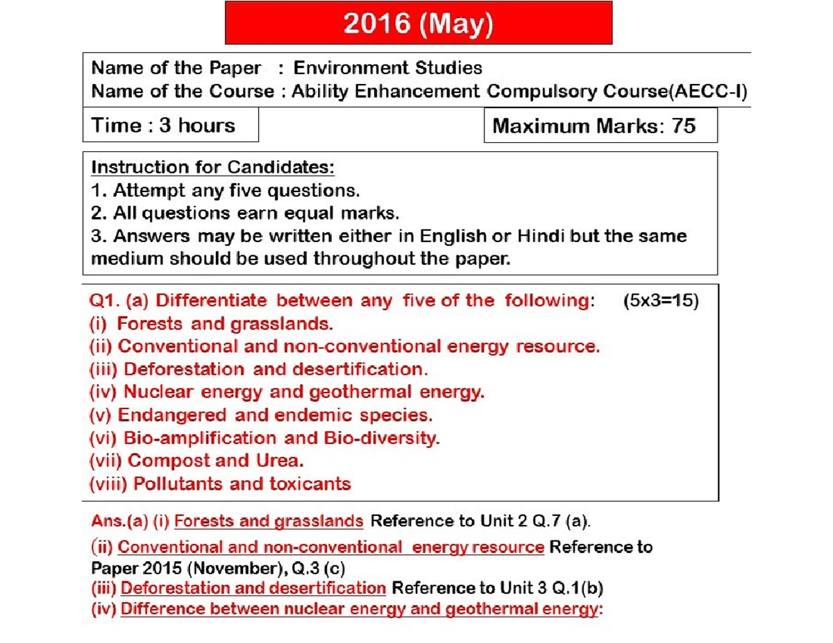 2016 May PDF - Science papers - B.Sc(P) Physical Science - Studocu
