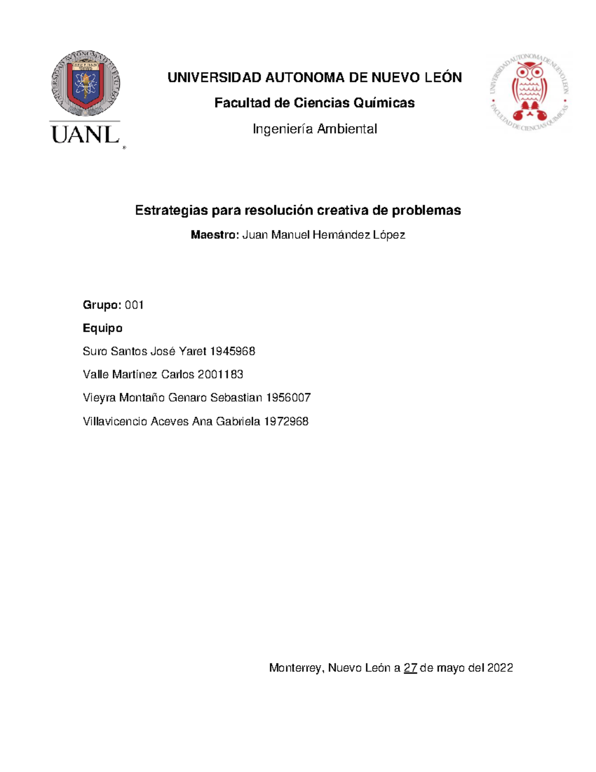 PIA ERCP - Buenos elementos de estudio - UNIVERSIDAD AUTONOMA DE NUEVO ...