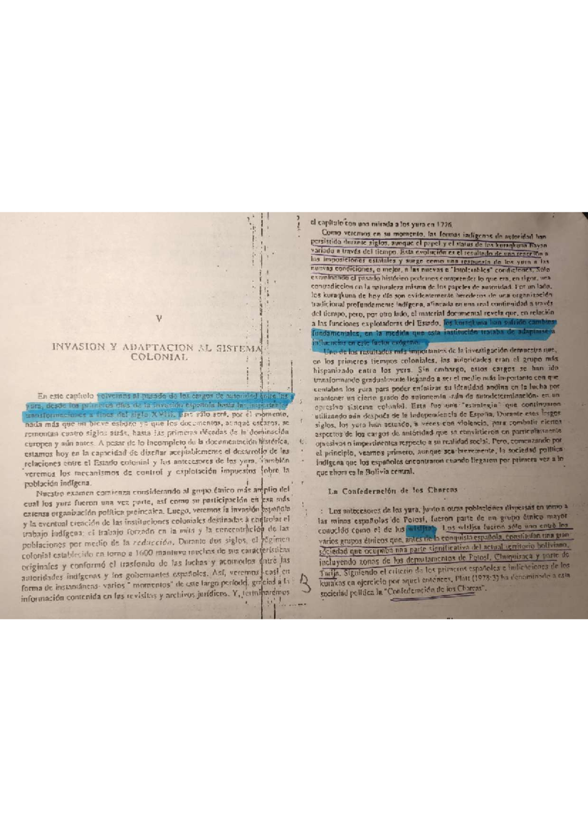 4 Rasnake invasión y adaptacion al sistema colonial - Historia - Studocu