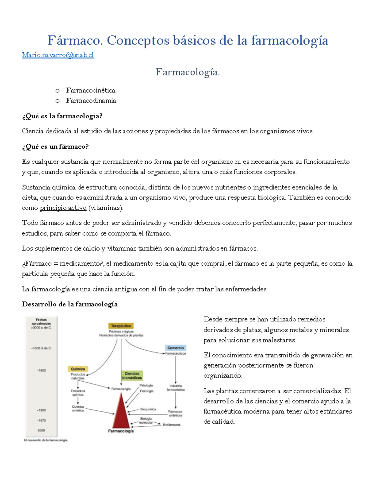 Conceptos básicos de la farmacología - Warning: TT: undefined function ...
