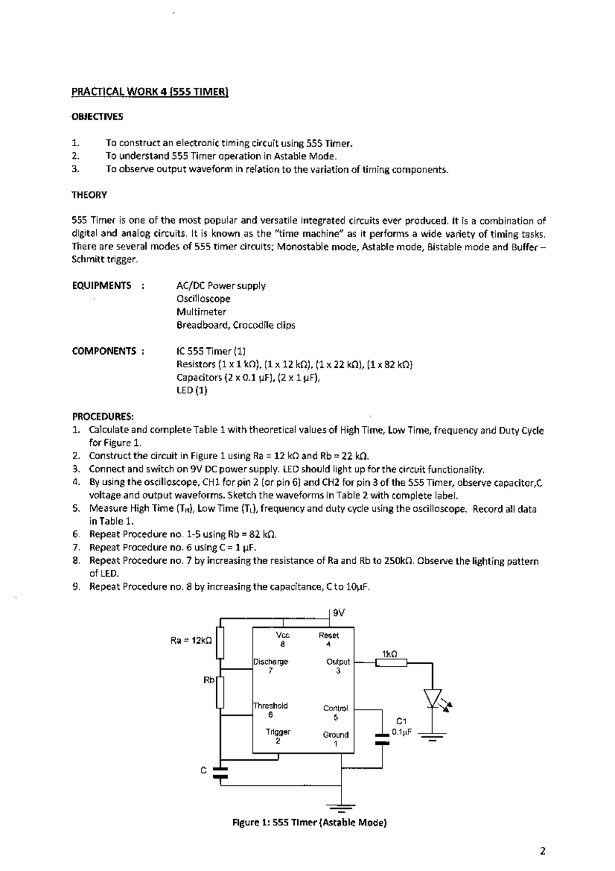 SESI II DEE30043 LAB 4 - electrical engineering - Studocu